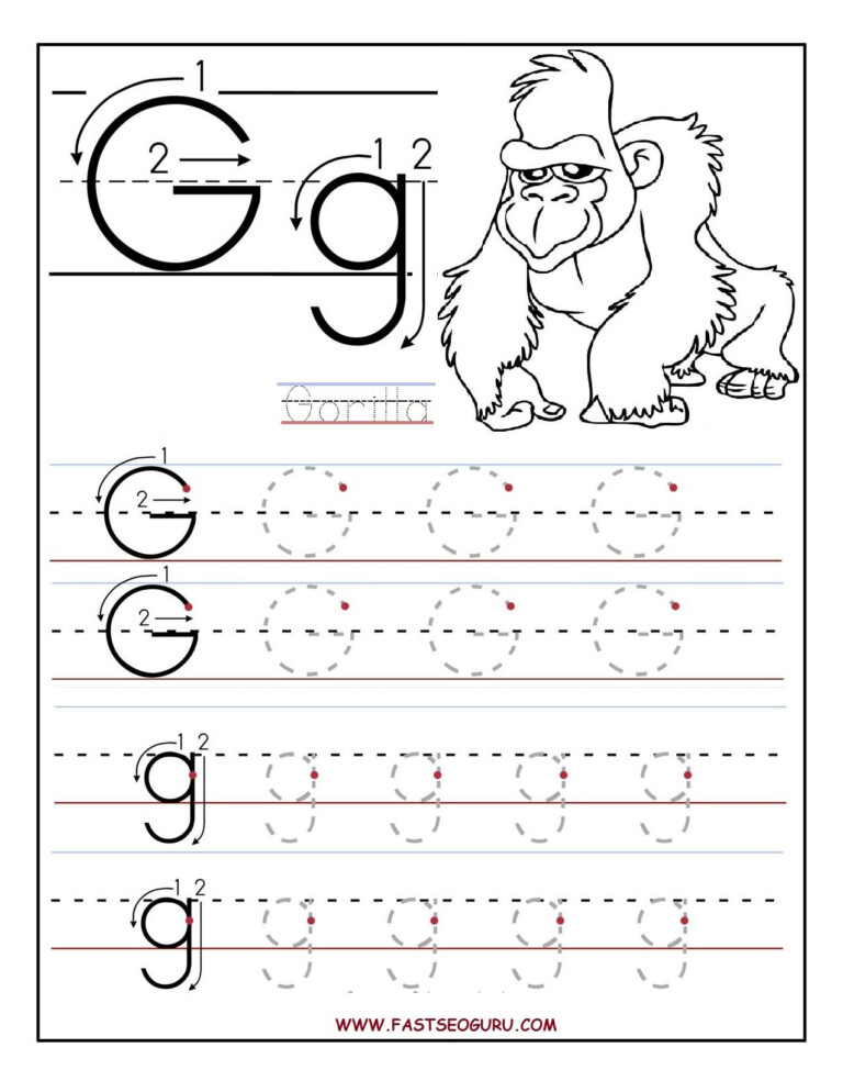 Tracing Letter G Worksheets TracingLettersWorksheets - Letter Tracing ... Tracing Letter G Worksheets TracingLettersWorksheets - Letter Tracing ...
